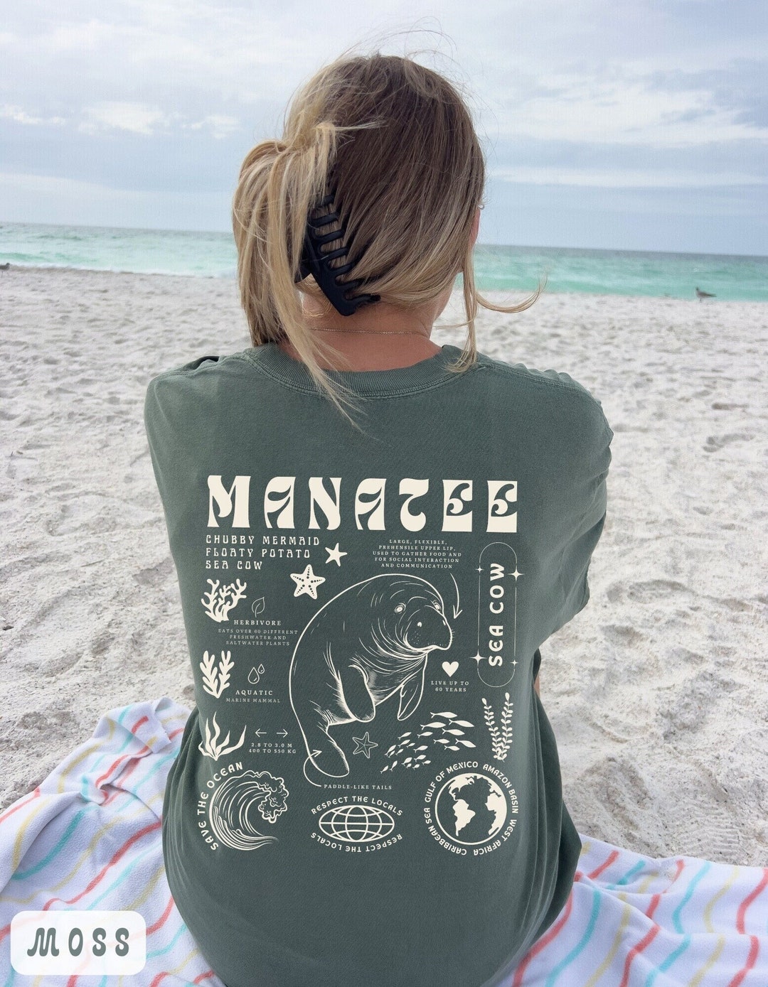 Shirt Manatee Gift Manatee Shirt Aesthetic Clothing Gift for Manatee ...