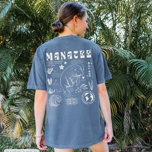 Shirt Manatee Gift Manatee Shirt Aesthetic Clothing Gift for Manatee ...