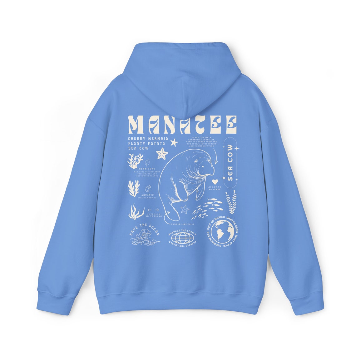 Protect the Manatee Shirt Manatee Hoodie Manatee Sweatshirt Vsco Hoodie ...