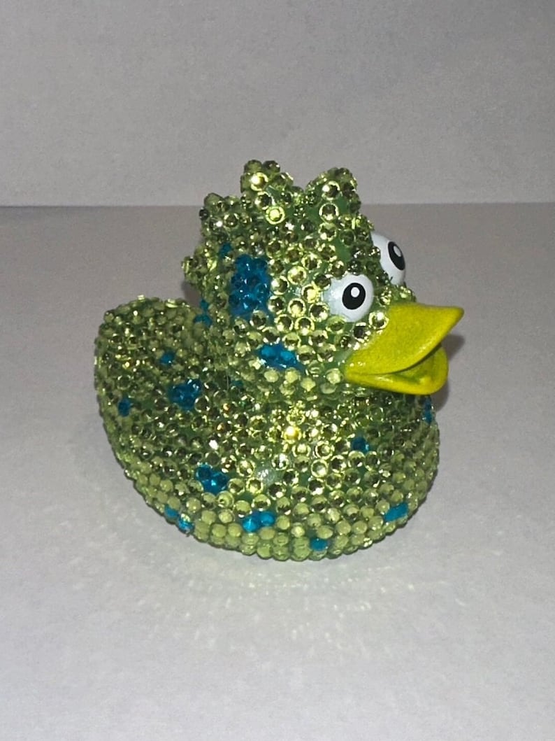 Rocker Rhinestone Bedazzled Bling Duck - Etsy