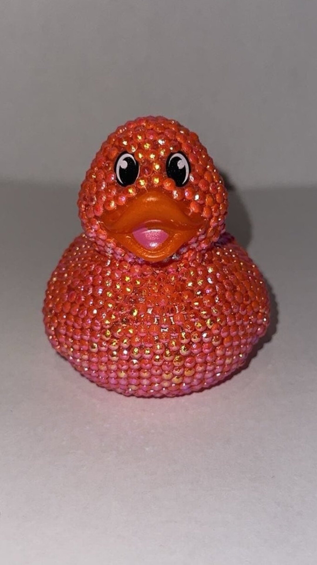 Just Peachy Rhinestone Bedazzled Bling Duck - Etsy