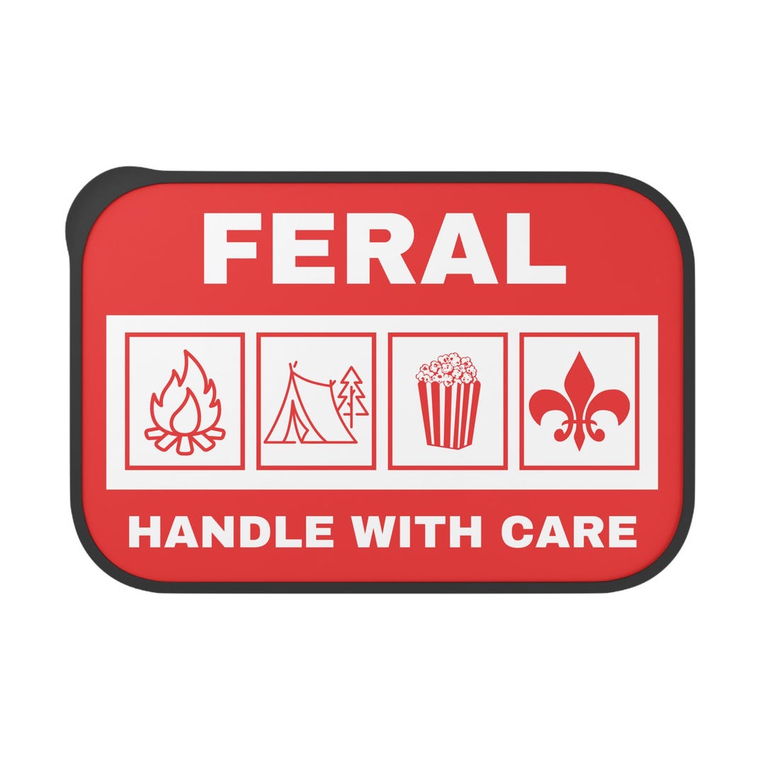 Webelo Feral Handle With Care Mess Kit, Eco-friendly PLA Bento Box - Etsy
