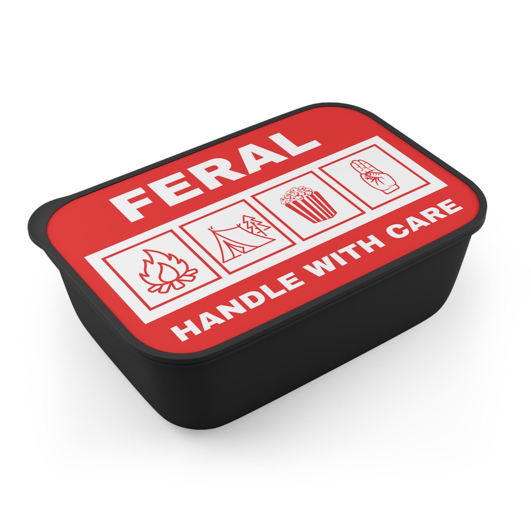Feral Handle With Care Mess Kit, Eco-friendly PLA Bento Box - Etsy