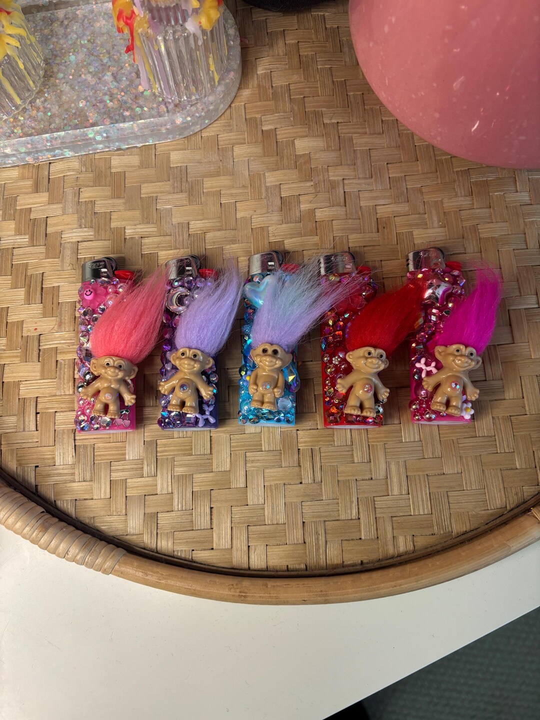 Custom Trolls Doll 90s Vibes Lighter Trolls Lighter Junk Lighter 80's ...