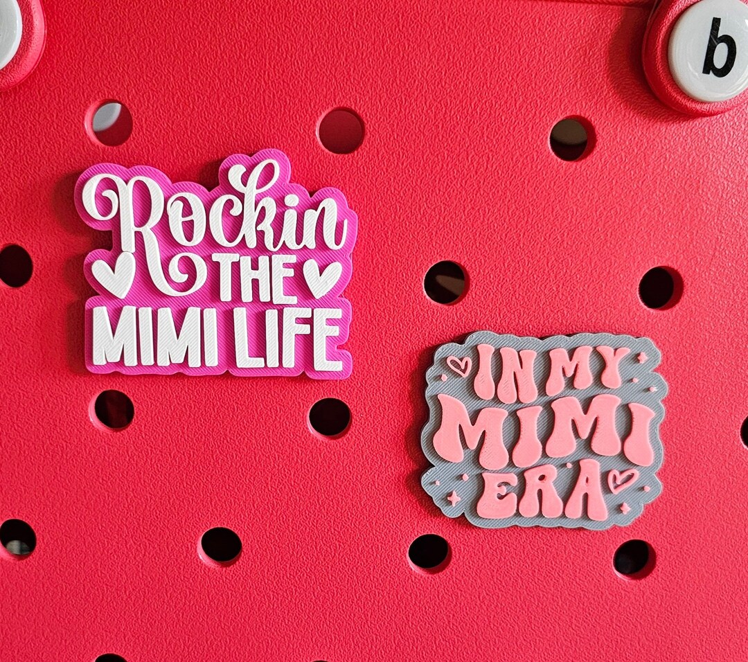 3D Printed- 2 Toned Mimi Bogg Charm. Great Gift. SHIPS SUPER FAST ...
