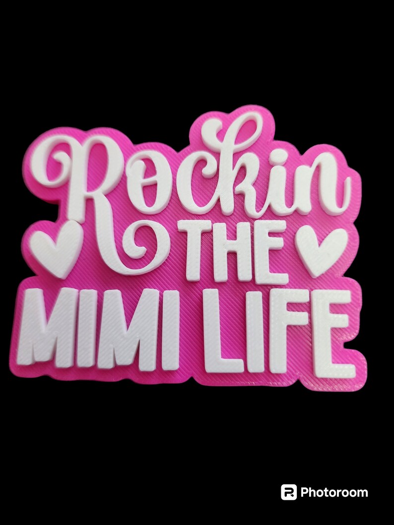 3D Printed- 2 Toned Mimi Bogg Charm. Great Gift. SHIPS SUPER FAST ...