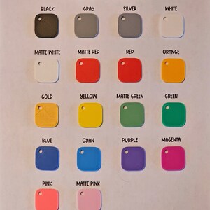 3D Printed Cord Name Label – Fits Universal 3-4mm Cords, Personalized ...