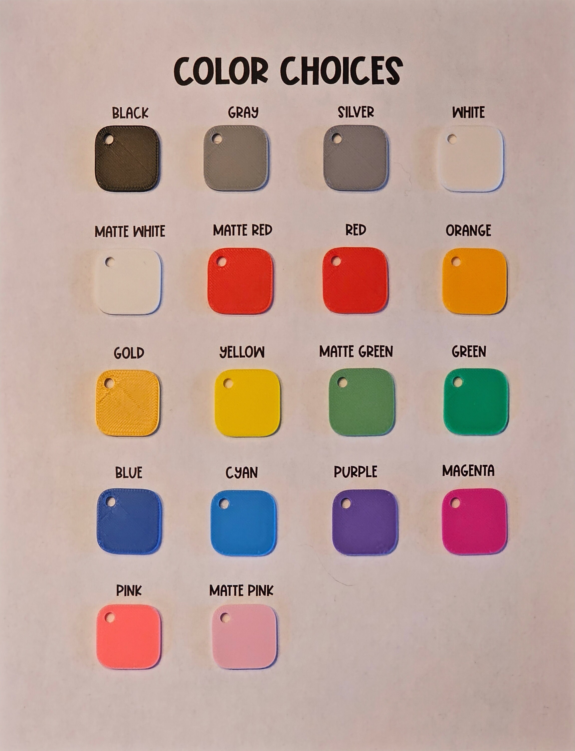 3D Printed Cord Name Label – Fits Universal 3-4mm Cords, Personalized ...