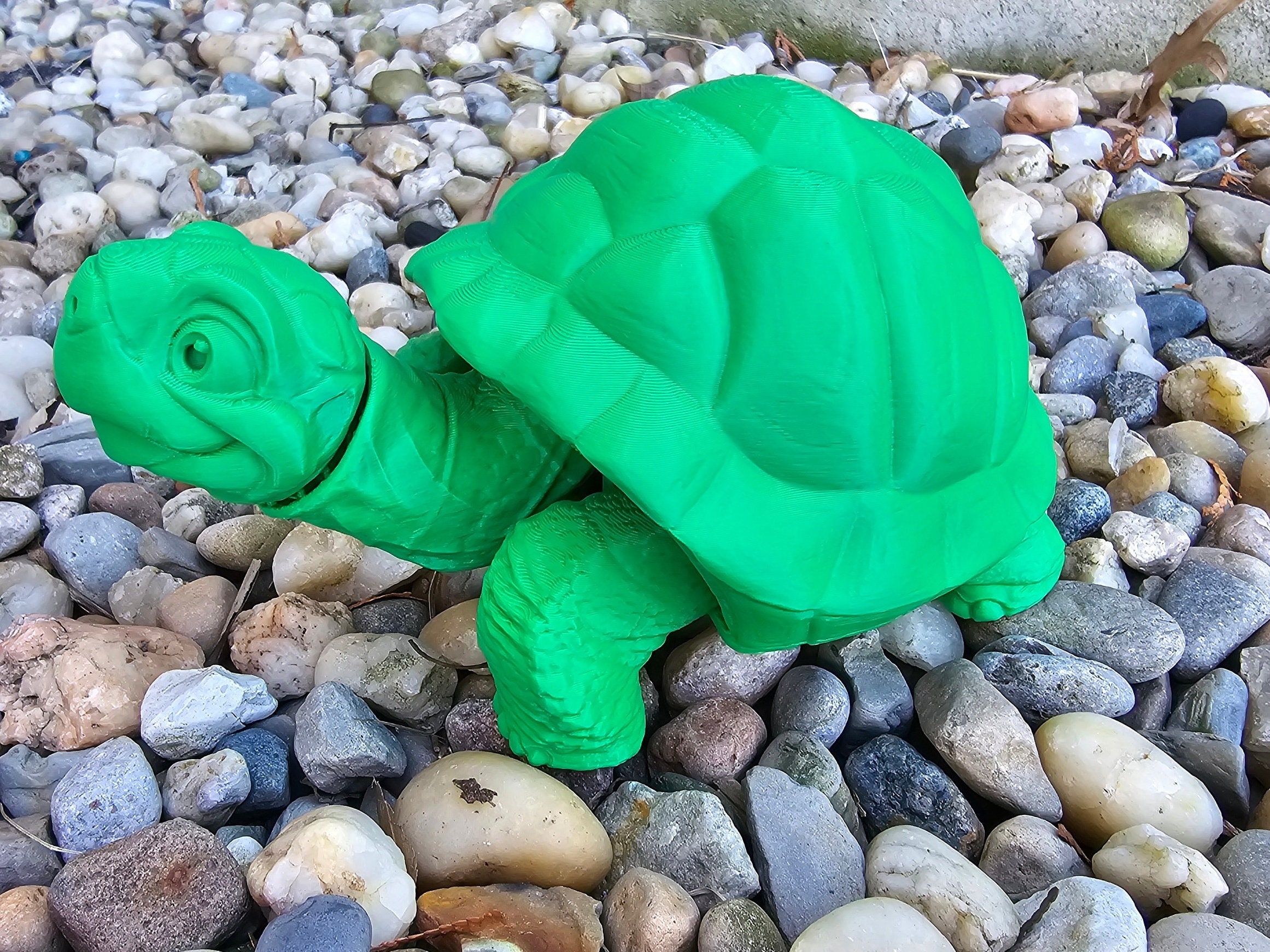 3D Printed Articulated Turtle. Fidget Toy Sensory Pet Turtle 3D Printed ...