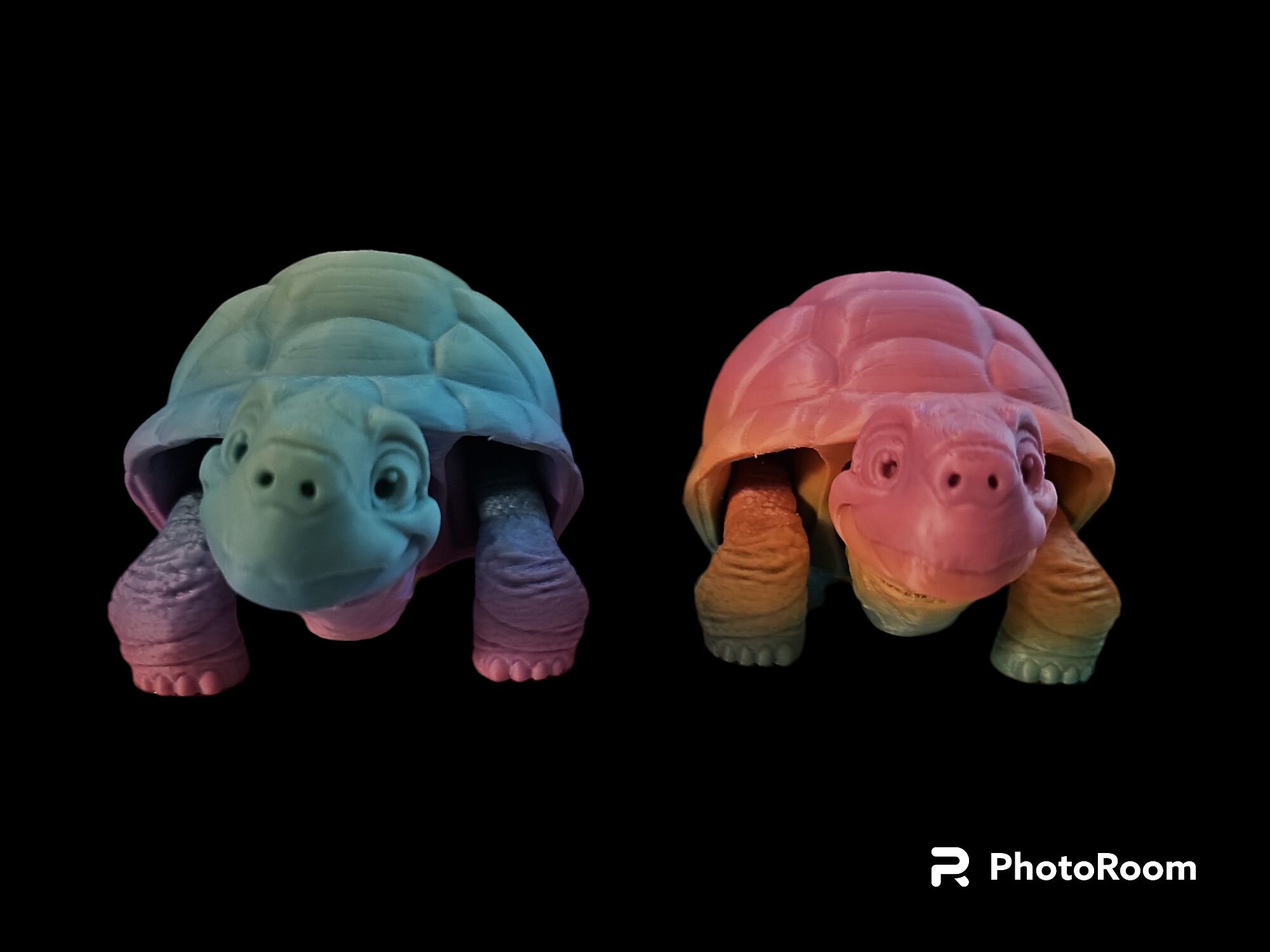 3D Printed Articulated Turtle. Fidget Toy Sensory Pet Turtle 3D Printed ...