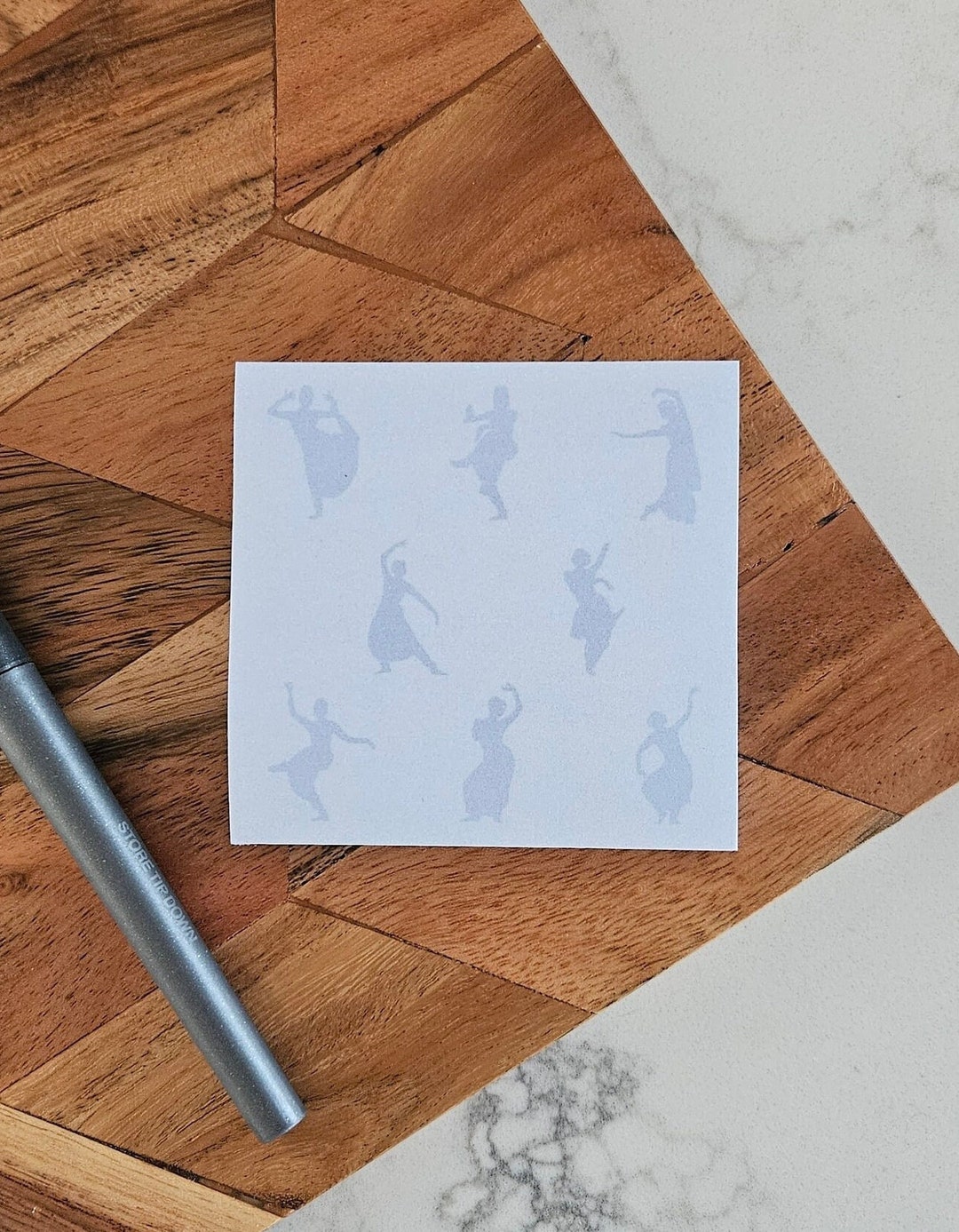 Indian Dance. Sticky Notes. Note Pad. Indian Themed Gifts. Desi Gifts ...