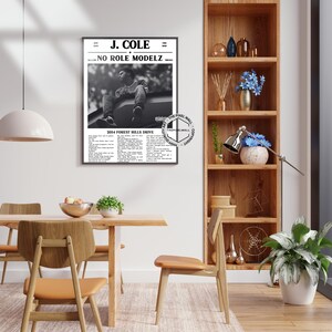 J.cole Poster, J.cole Print, Dorm Wall Decor, Song Lyrics Digital ...