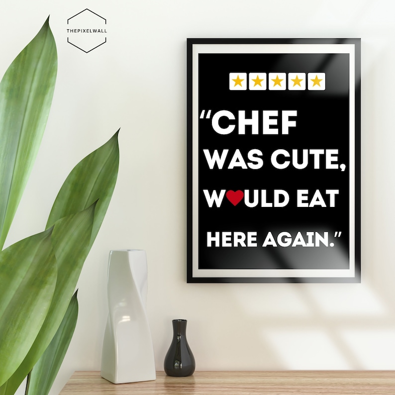 Chef Was Cute Would Eat Here Again, Mom Birthday Gift From Daughter ...