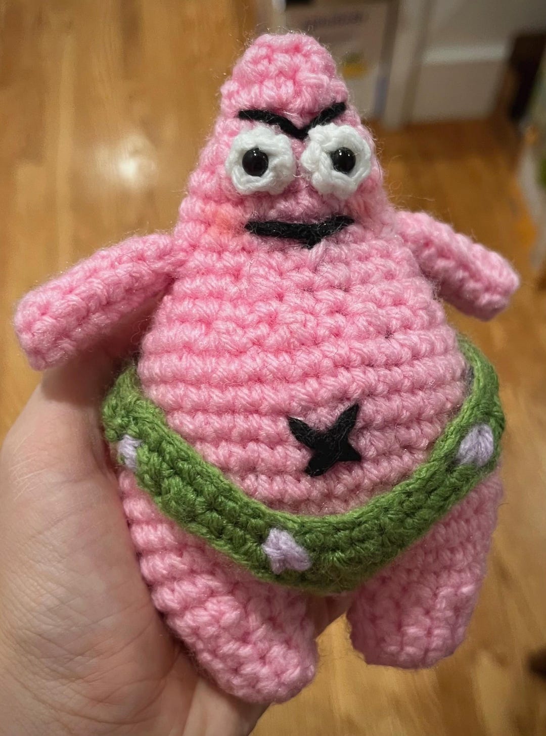 Crochet Evil Cheeky Starfish | Christmas Starfish Option | Finished ...
