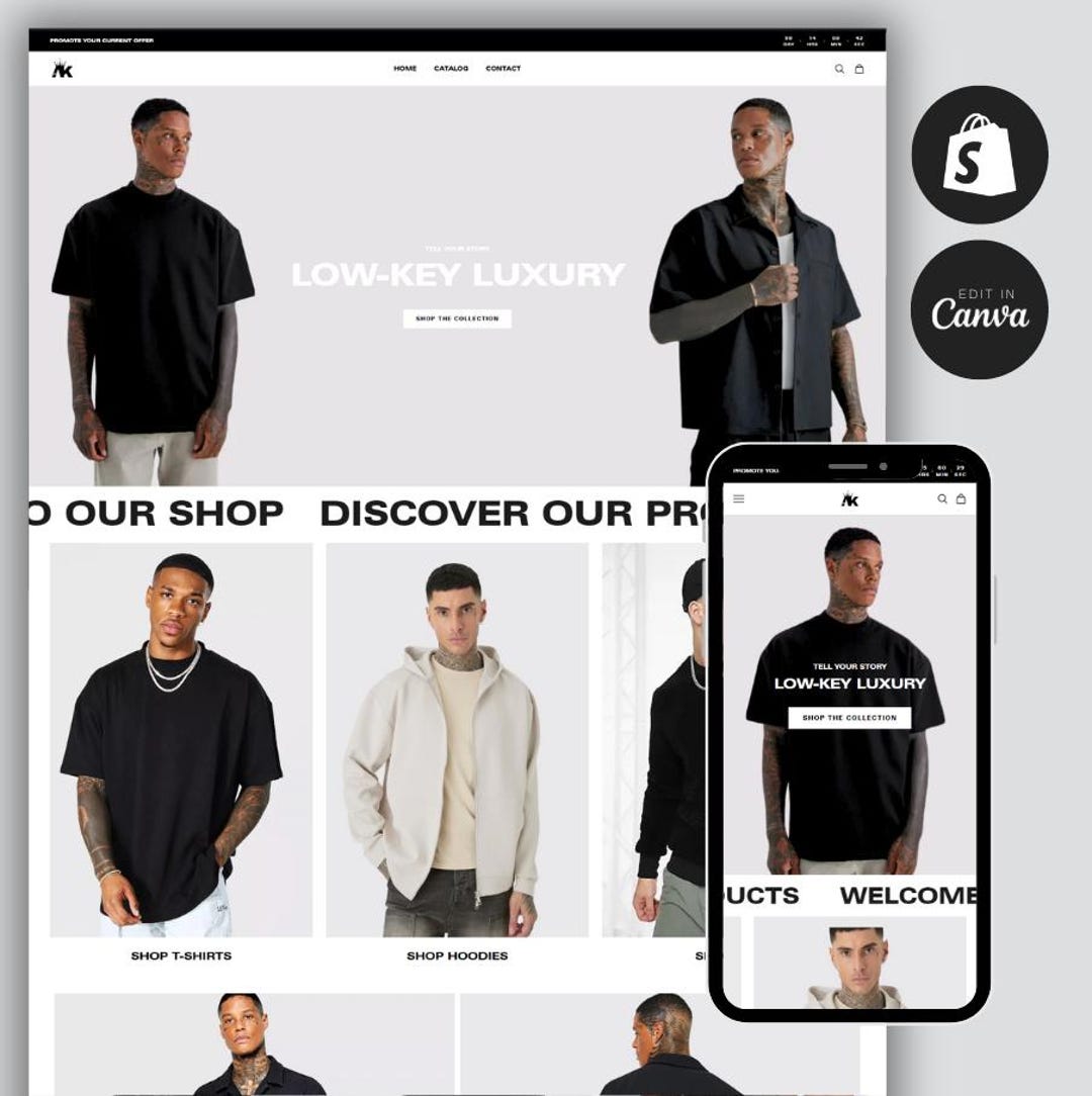 Shopify Clothing Theme Shopify Theme Shopify Fashion Theme Minimalist ...
