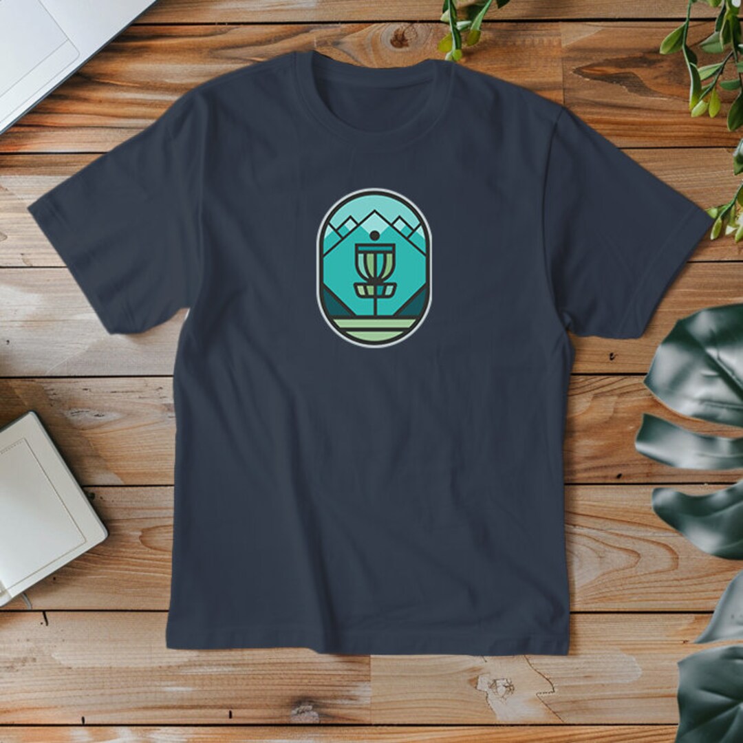 Disc Golf Basket Graphic Tee, Disc Golf Shirt Gift, Disc Golf Tshirt ...