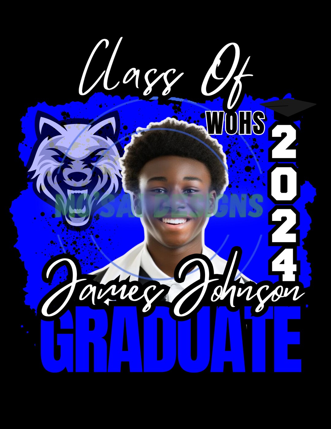 2024 Graduation PNG Sublimation, DTF, Eco Solvent, Boys, Digital ...