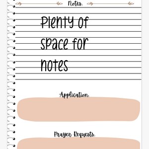 Digital Sermon Notes Journal//church Journal//digital Notebook//bible ...