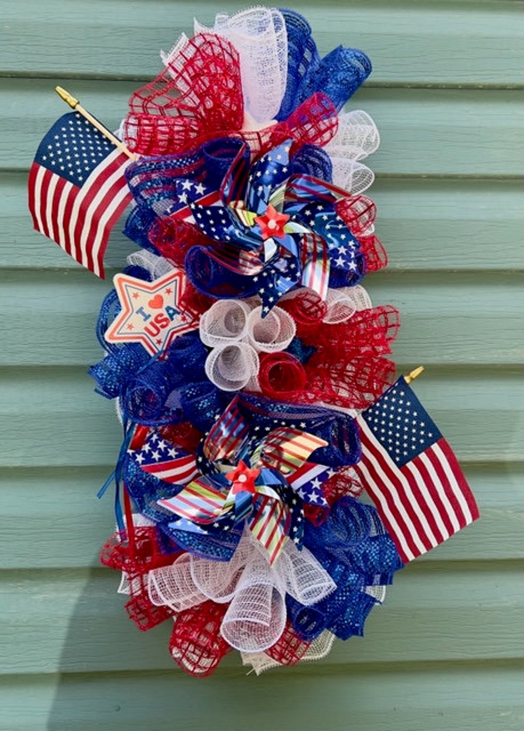 God Bless America Swag - Etsy