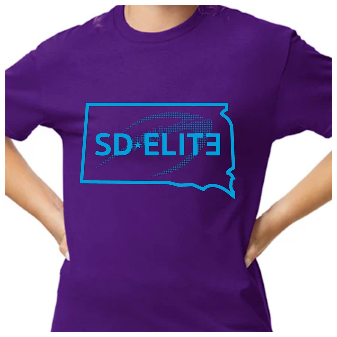 SD ELITE Purple T-shirt - Etsy