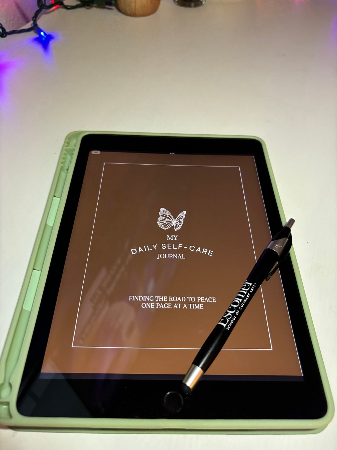 Digital Daily Self-care Journal - Etsy