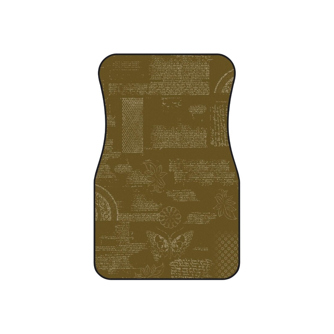 Bohemian Car Mats, Set of 4 Durable Floor Mats for Stylish Cars ...