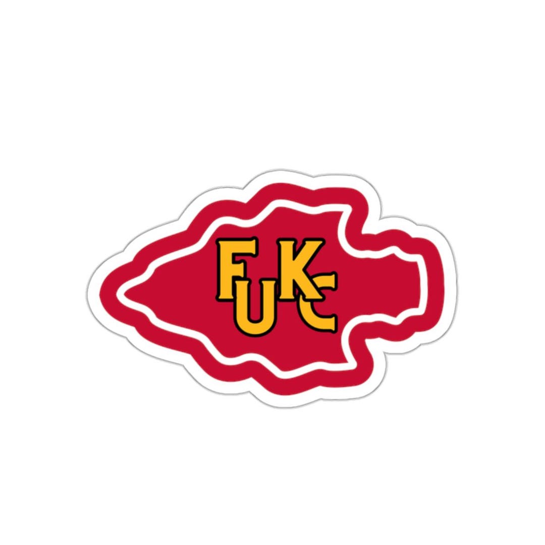 Die-cut Stickers, Kansas City Chiefs NFL Football Sticker, AFC ...