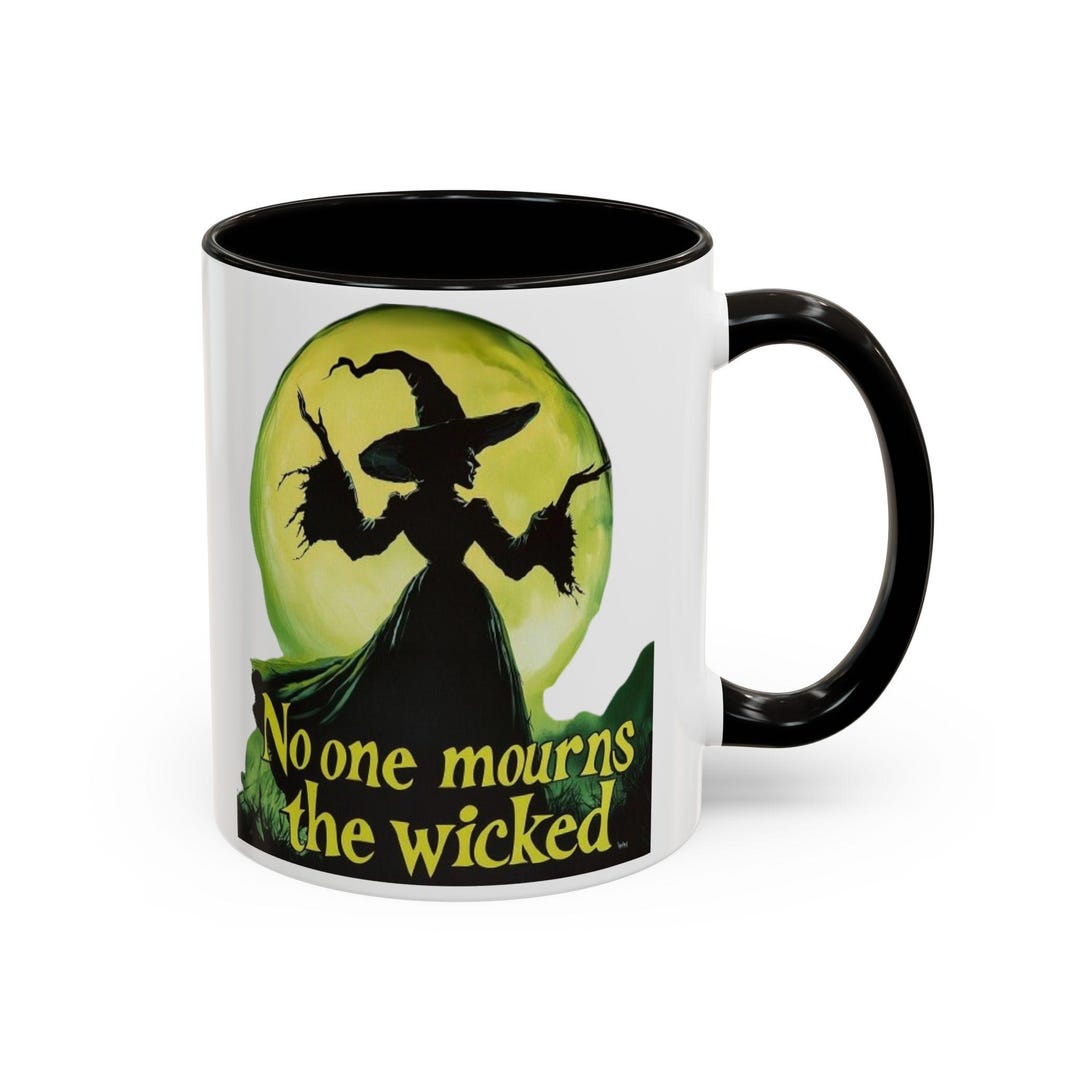 Wicked Wizard of Oz Fan Art Mug, Colorful Mug, Wicked Witch of the West ...