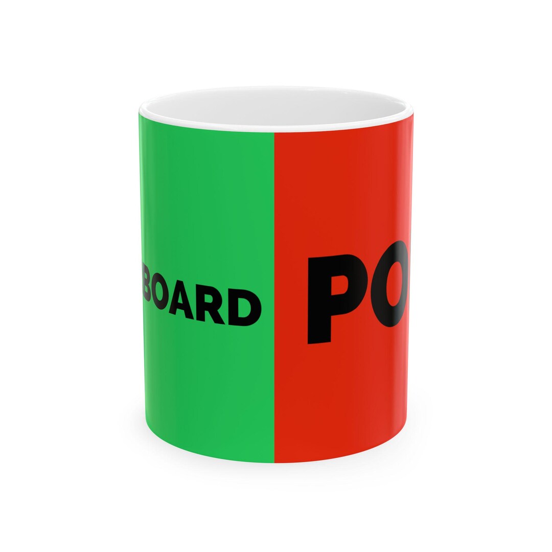 Nautical Mug: Port and Starboard Ceramic Coffee Cup - Etsy