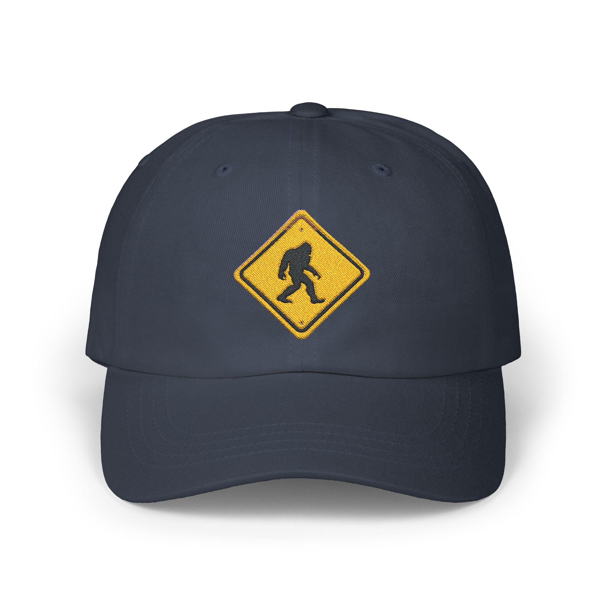 Sasquatch Bigfoot Embroidered Crossing Classic Dad Cap - Etsy