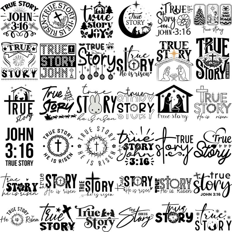 230+ True Story Png Mega Bundle, Christian Easter Png, Faith Based ...