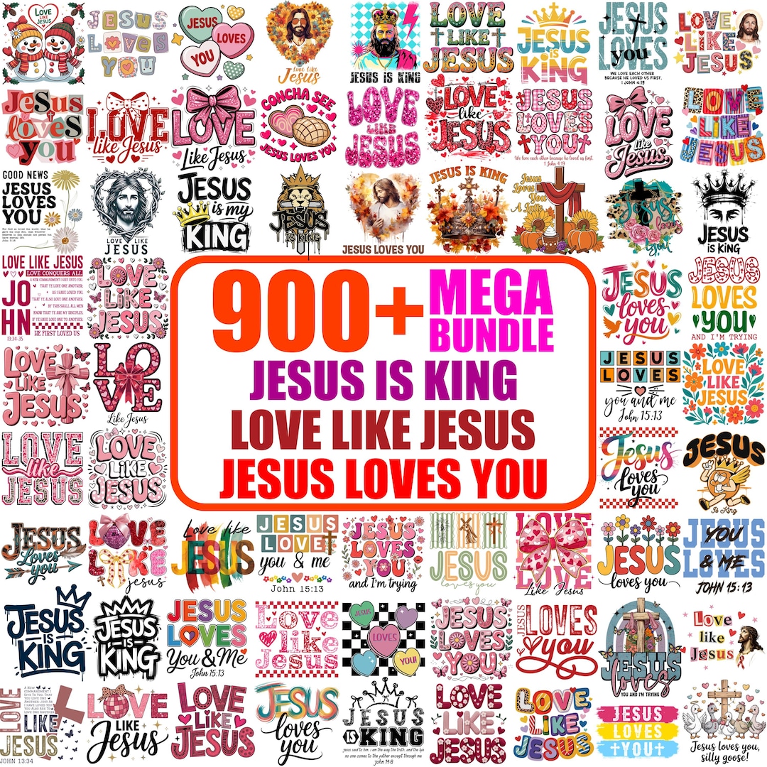 900+ Christian Faith PNG Mega Bundle ( 900+ Designs) - Etsy