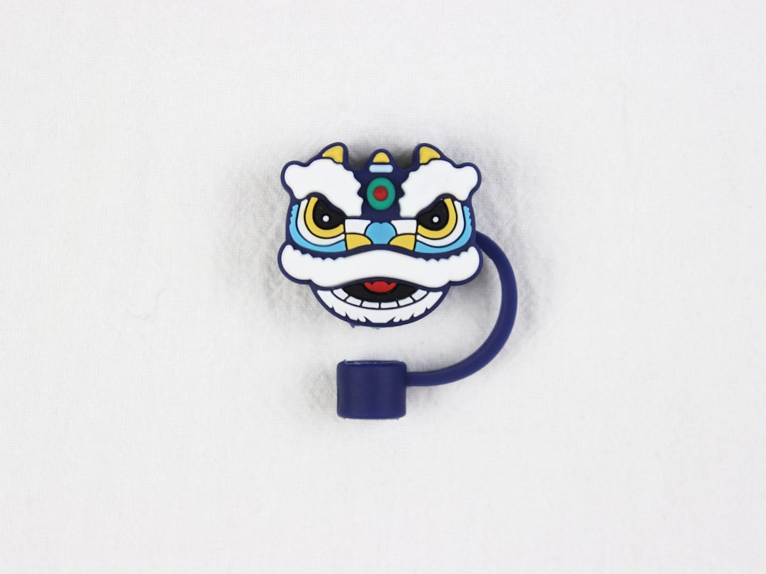 Lion Dance Straw Toppers - 8mm Straw Caps - Toy Beverage Straw Toppers ...