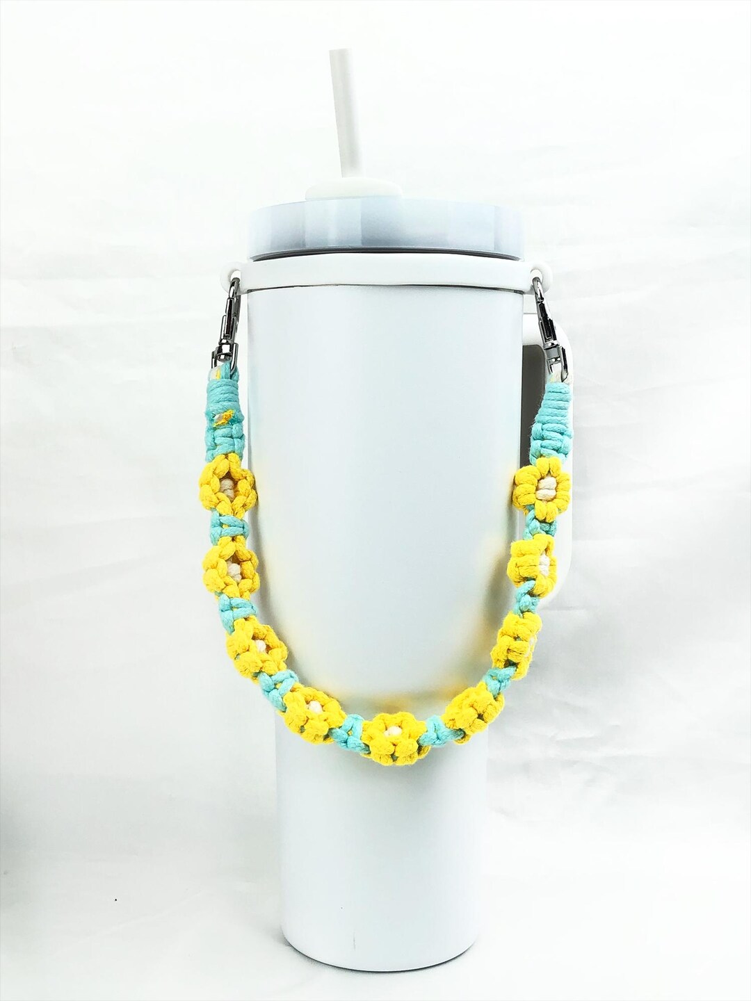 Colorful Stanley Cup Strap | Short Flower Tumbler Cup Strap | Long ...