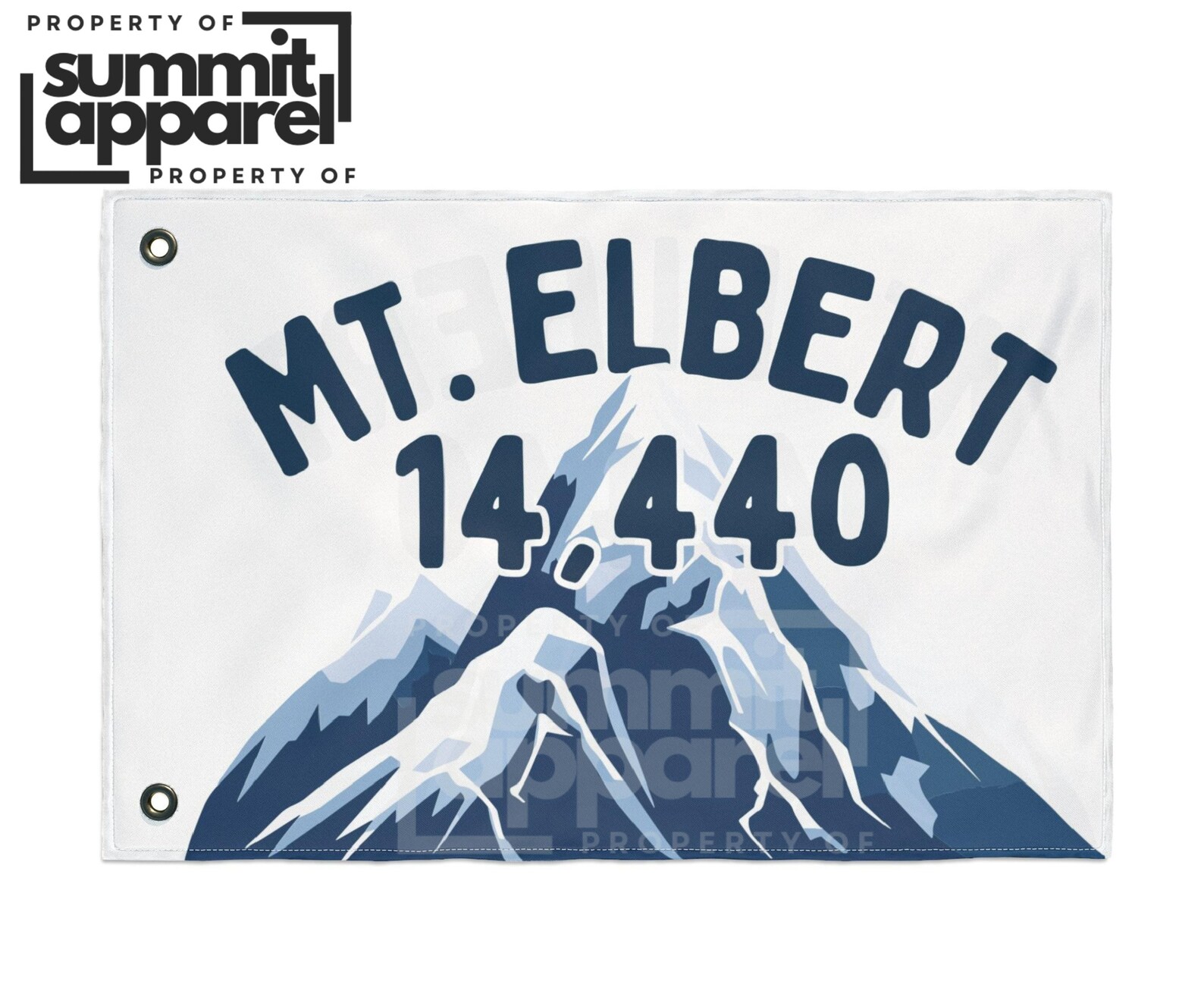 Personalized Mountain Elevation Flag, Summit Souvenir Gift - Etsy