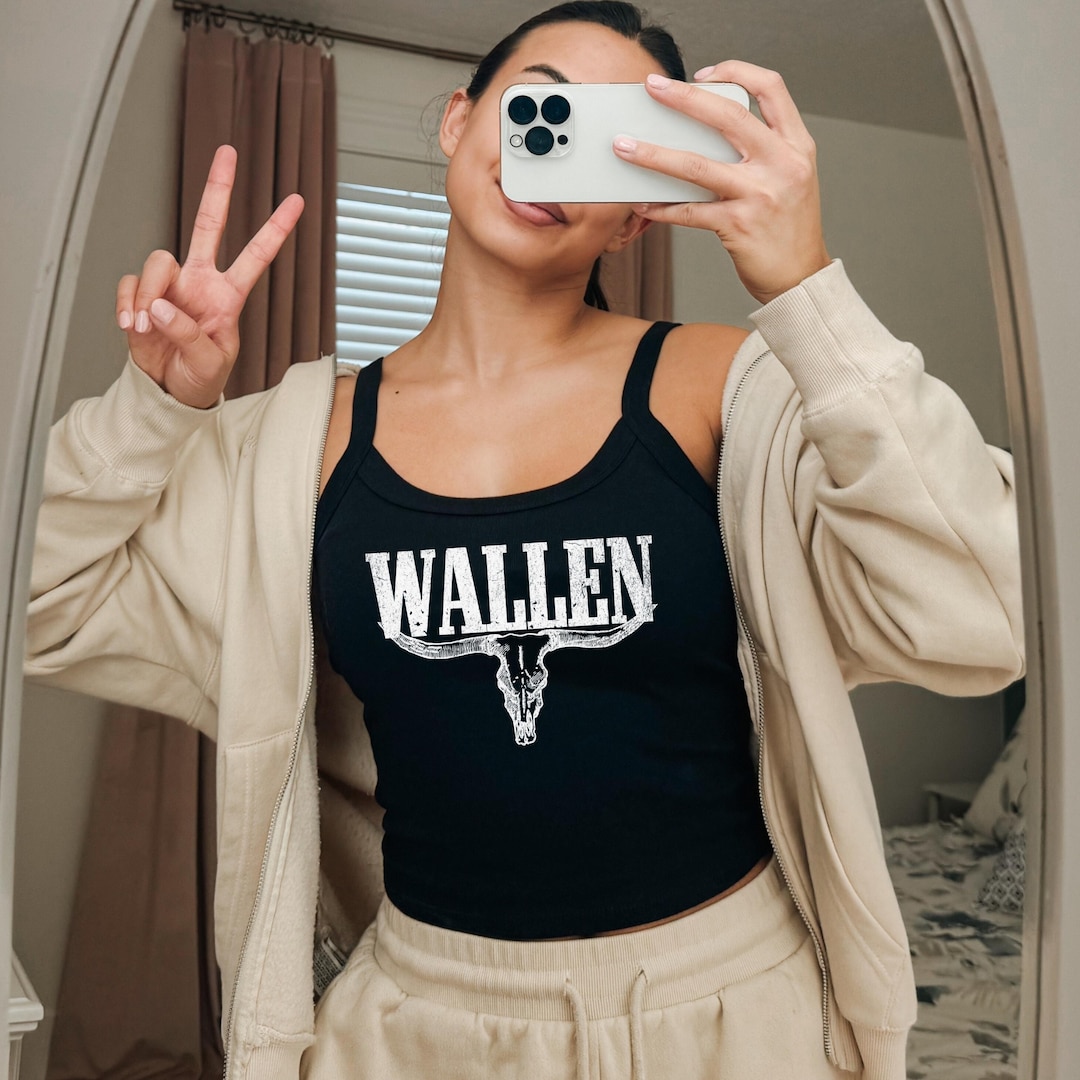 Morgan Wallen Spaghetti Strap Tank Top for Concert, Wallen Country ...