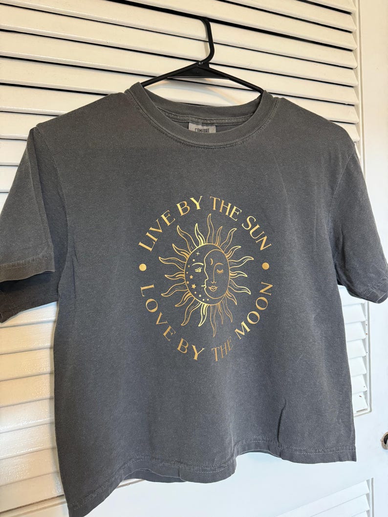 Sun & Moon Crop Top - Etsy