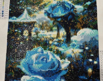 Completed Diamond Art - Etsy