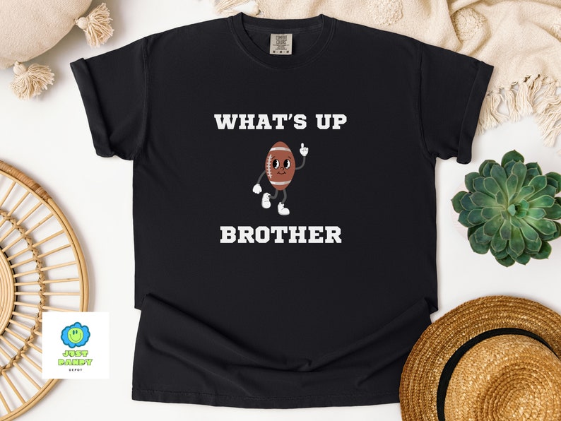 What's up Brother Sketch T-shirt, Sketch Streamer Tee Top, Football ...