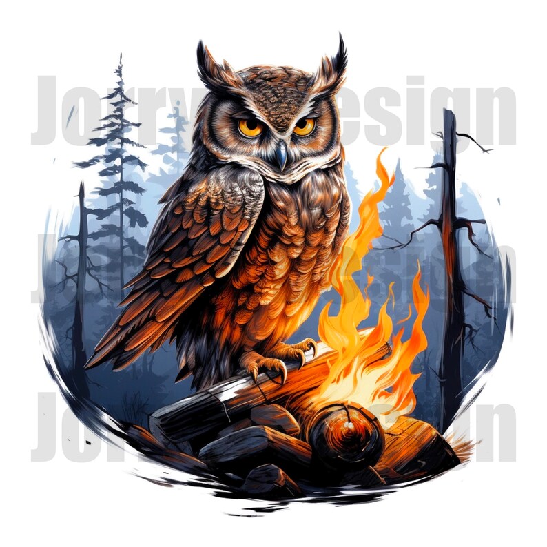 Fire Animals Clipart | 30+ High-resolution Designs (digital Download ...