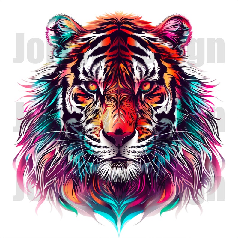 Tiger Clipart Set | 20+ High-resolution Images (digital Download) - Etsy