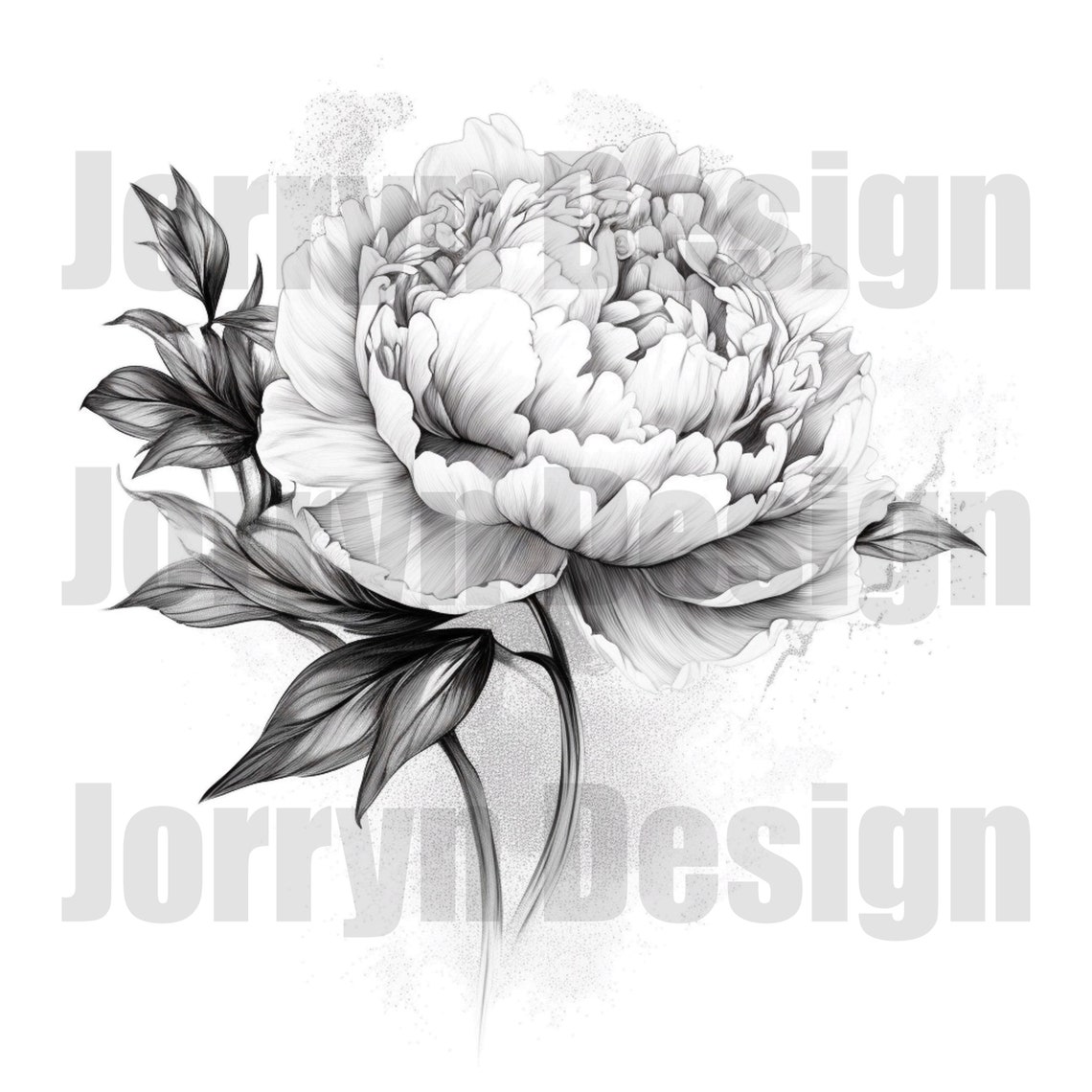 50+ Pfingstrose Clipart | Druckbare Grafik | Hochwertige jpg / jpeg und ...