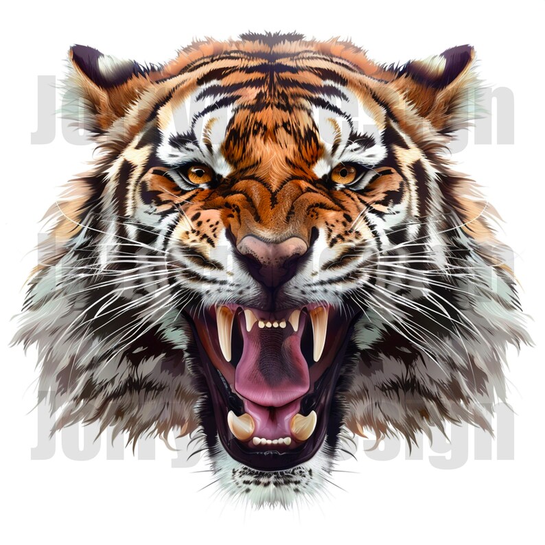 Tiger Clipart Set | 20+ High-resolution Images (digital Download) - Etsy