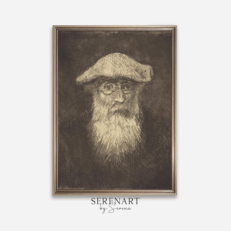 Vintage Self Portraits - Etsy