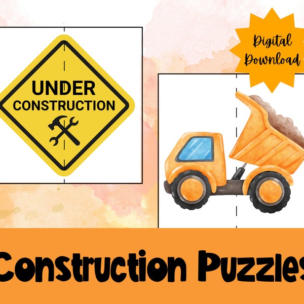 Construction Quiet Book - Etsy