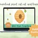Bee Hive Counting Activity: Preschool Worksheet (digital Download ...