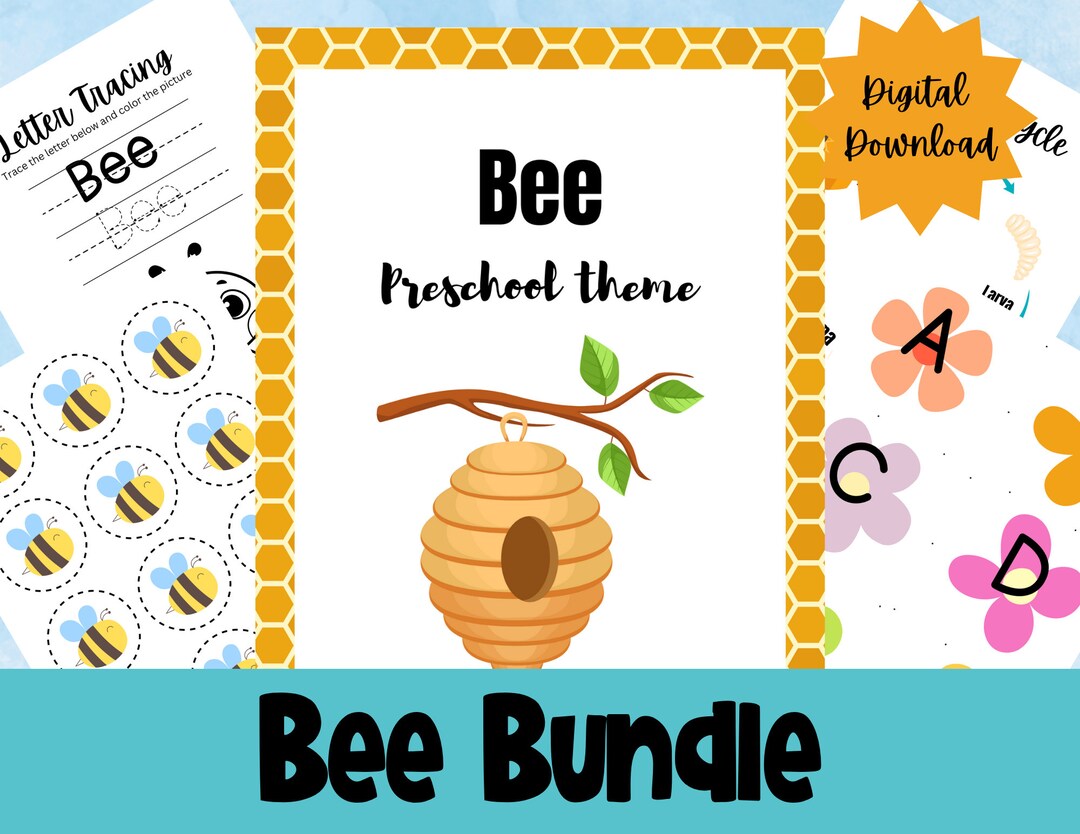 Bee Toddler Learning, Bee Busy Book, Toddler Activities, Preschool Bee ...