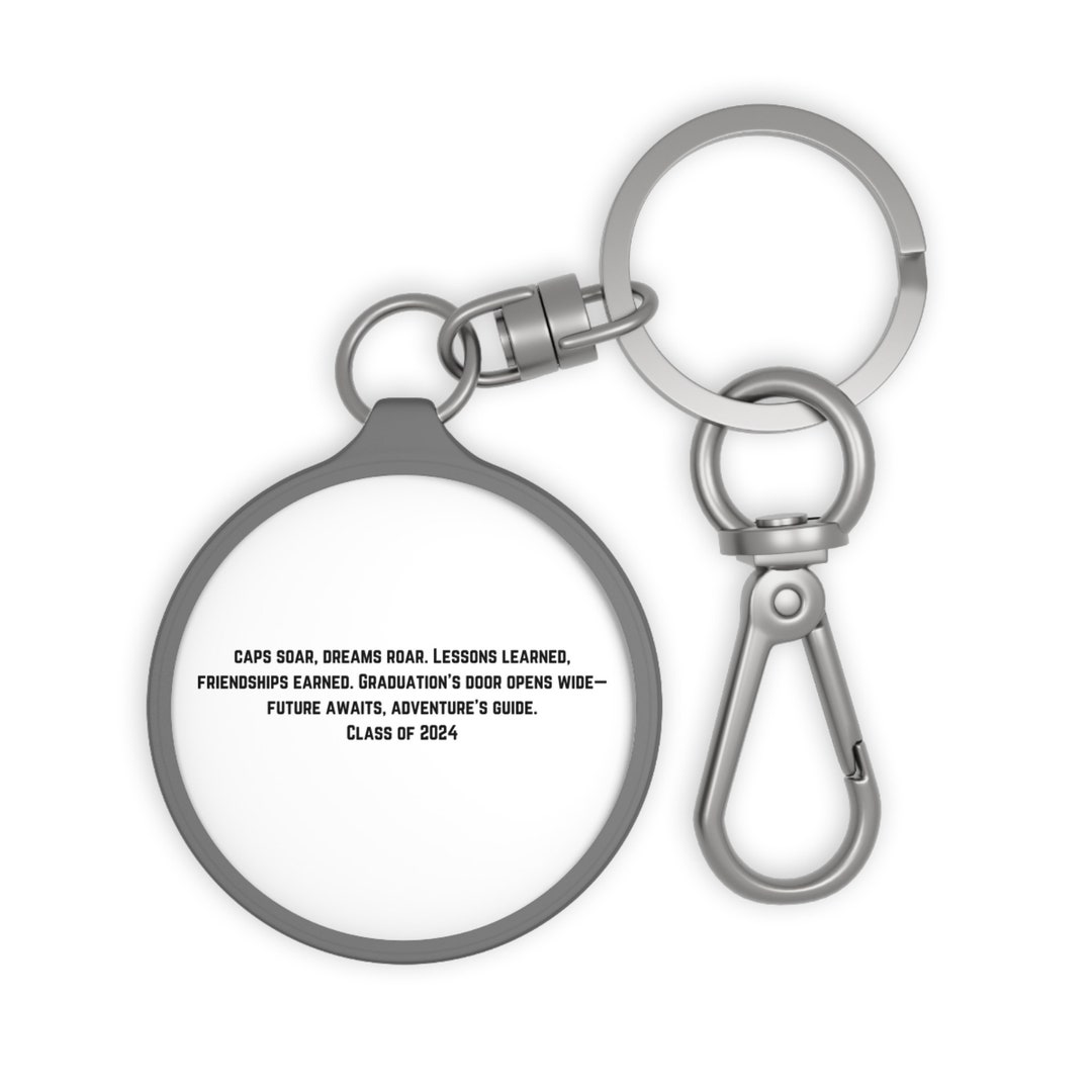 Class of 2024 Poem Keychain, Perfect Graduation Gift, Key Chain With ...