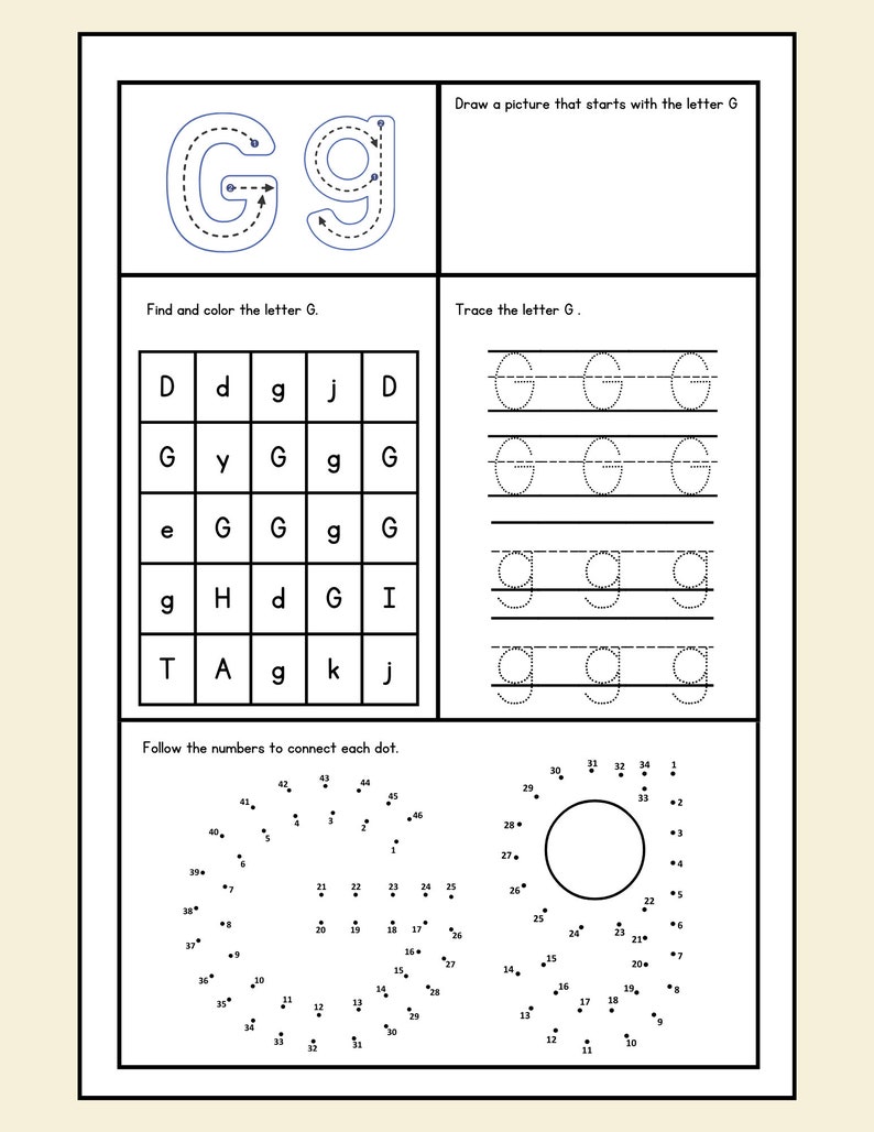 Alphabet Games Worksheet for Kids Digital / Alphabet Tracing Cards ...