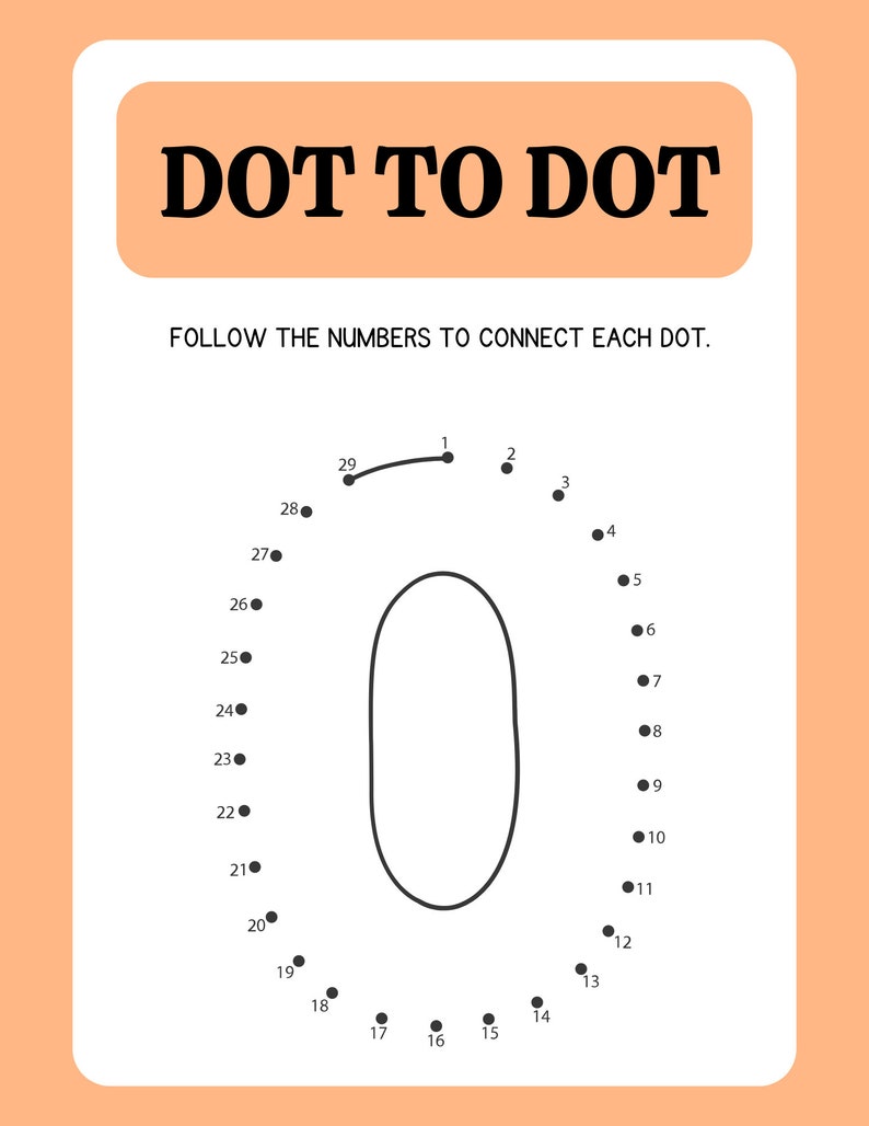 Digital Dot to Dot Connecting Activity Math Games 1 to 20 Worksheets ...